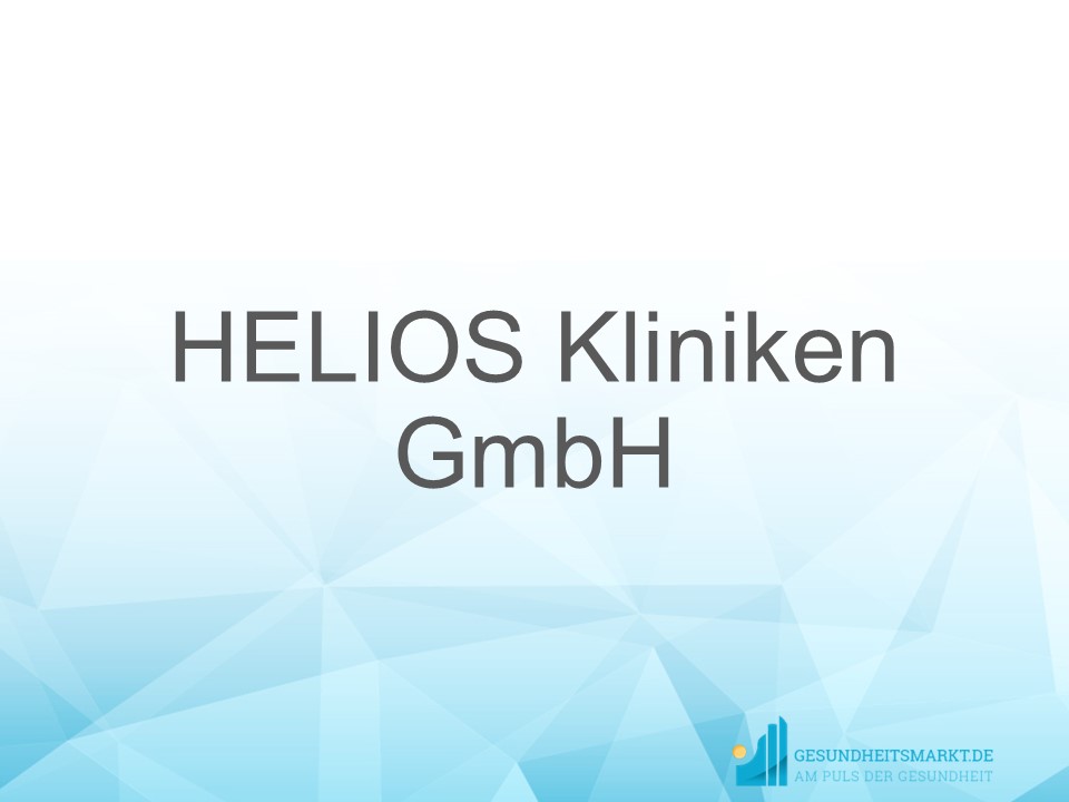 Betreiberprofil: HELIOS Kliniken GmbH